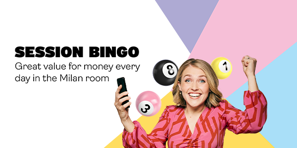 Session Bingo games play daily during selected hours in the Milan Bingo ...